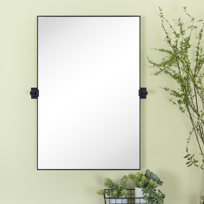 Red Barrel Studio® Metal Rectangle Mirror & Reviews | Wayfair