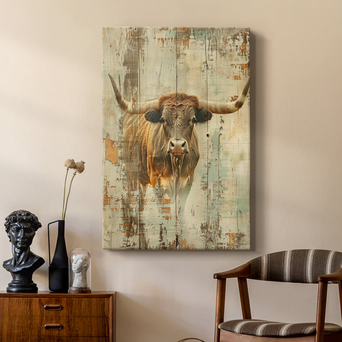 August Grove® ANIMALS Series CDXCIX -Premium Gallery Wrapped Canvas ...