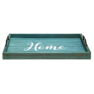 Blue Decorative Trays You'll Love | Wayfair