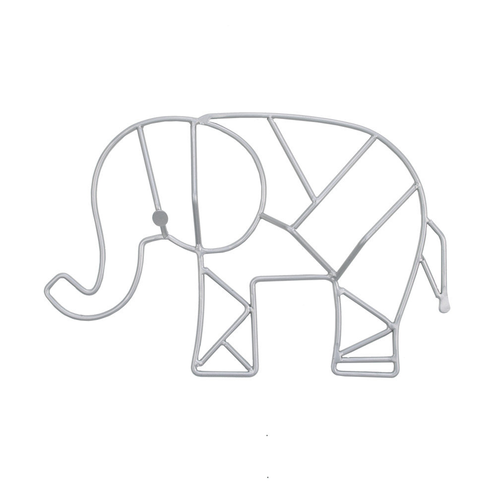 Isabelle & Max™ Atkins Elephant Shaped Wire Nursery 3D Wall Decor ...