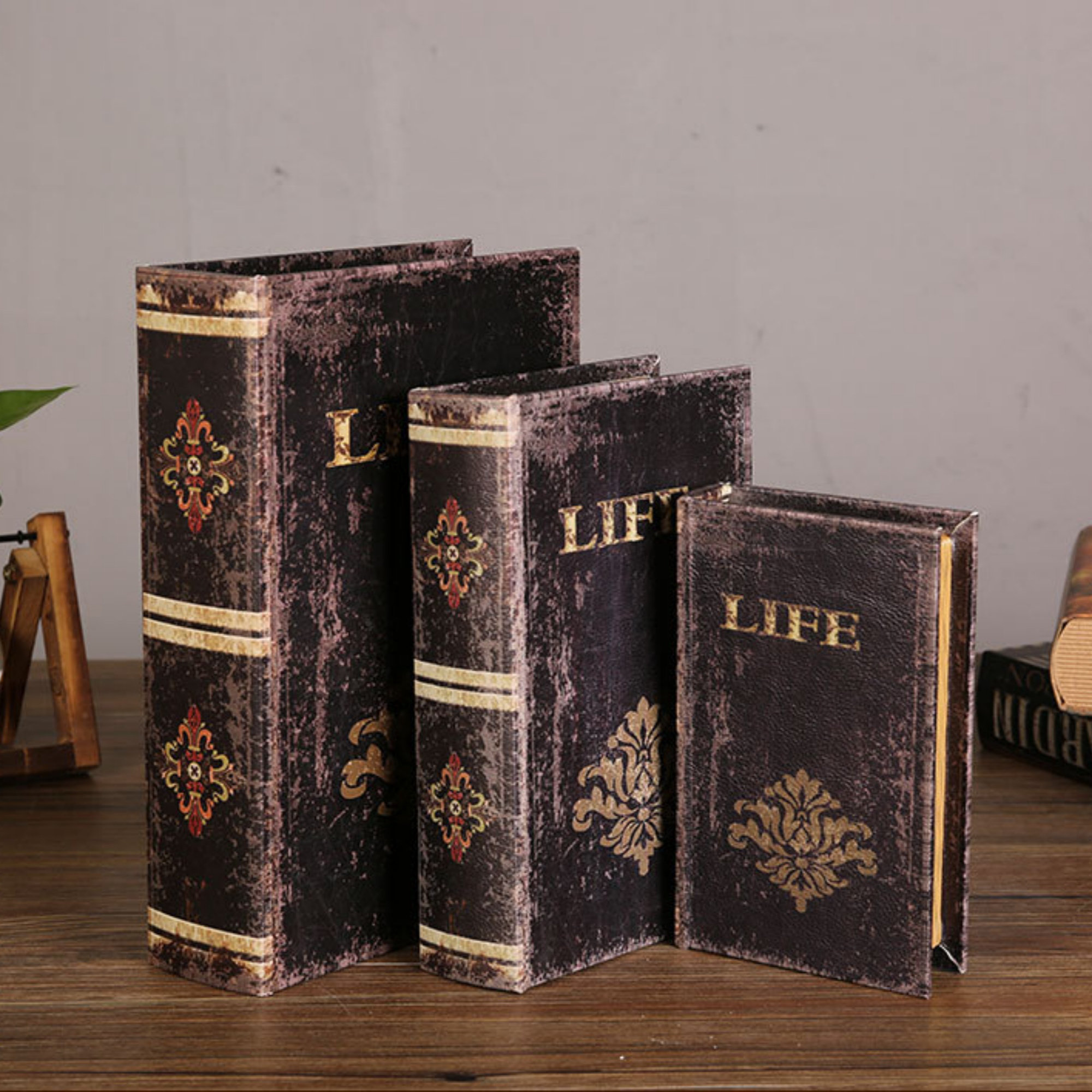 Alcott Hill 3 Piece Crandale Decorative Book Set | Wayfair