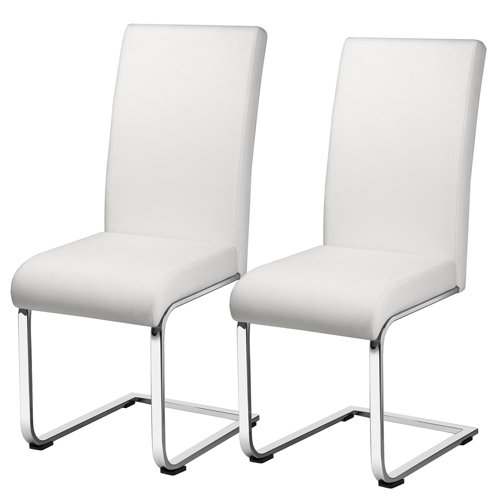 Wade Logan® Austwell PVC Solid Back Parsons Chair & Reviews | Wayfair