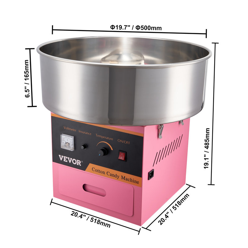VEVOR Electric Cotton Candy Machine & Reviews | Wayfair