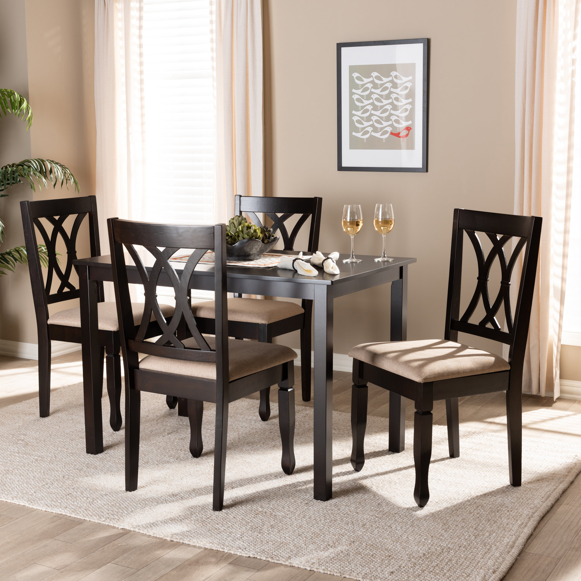 Canora Grey Sessums 5 - Piece Dining Set & Reviews - Wayfair Canada