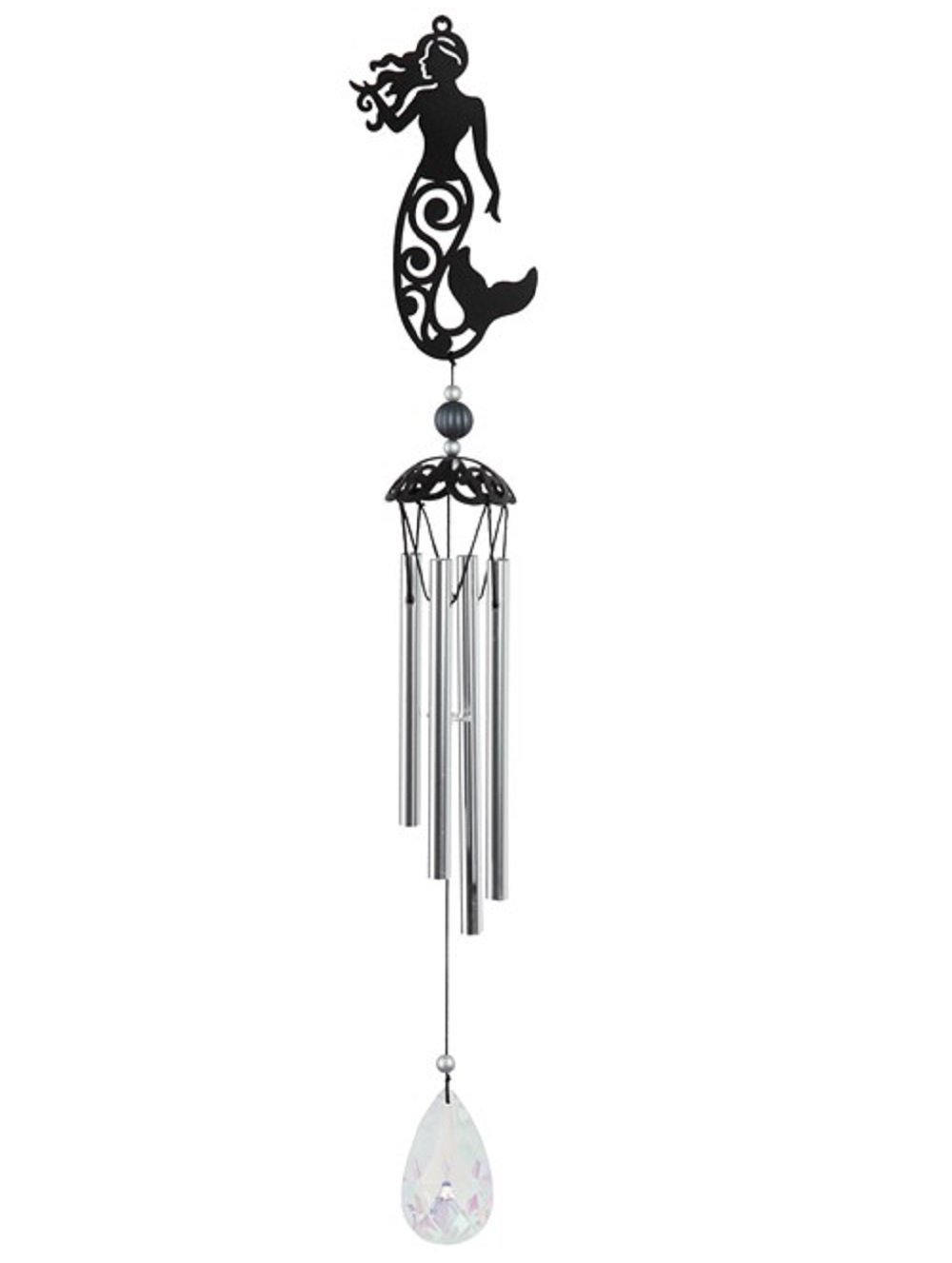 Arlmont & Co. Aerolynn Mermaid Wind Chime | Wayfair