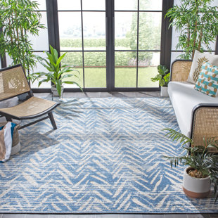 Chevron Outdoor Rugs You'll Love | Wayfair
