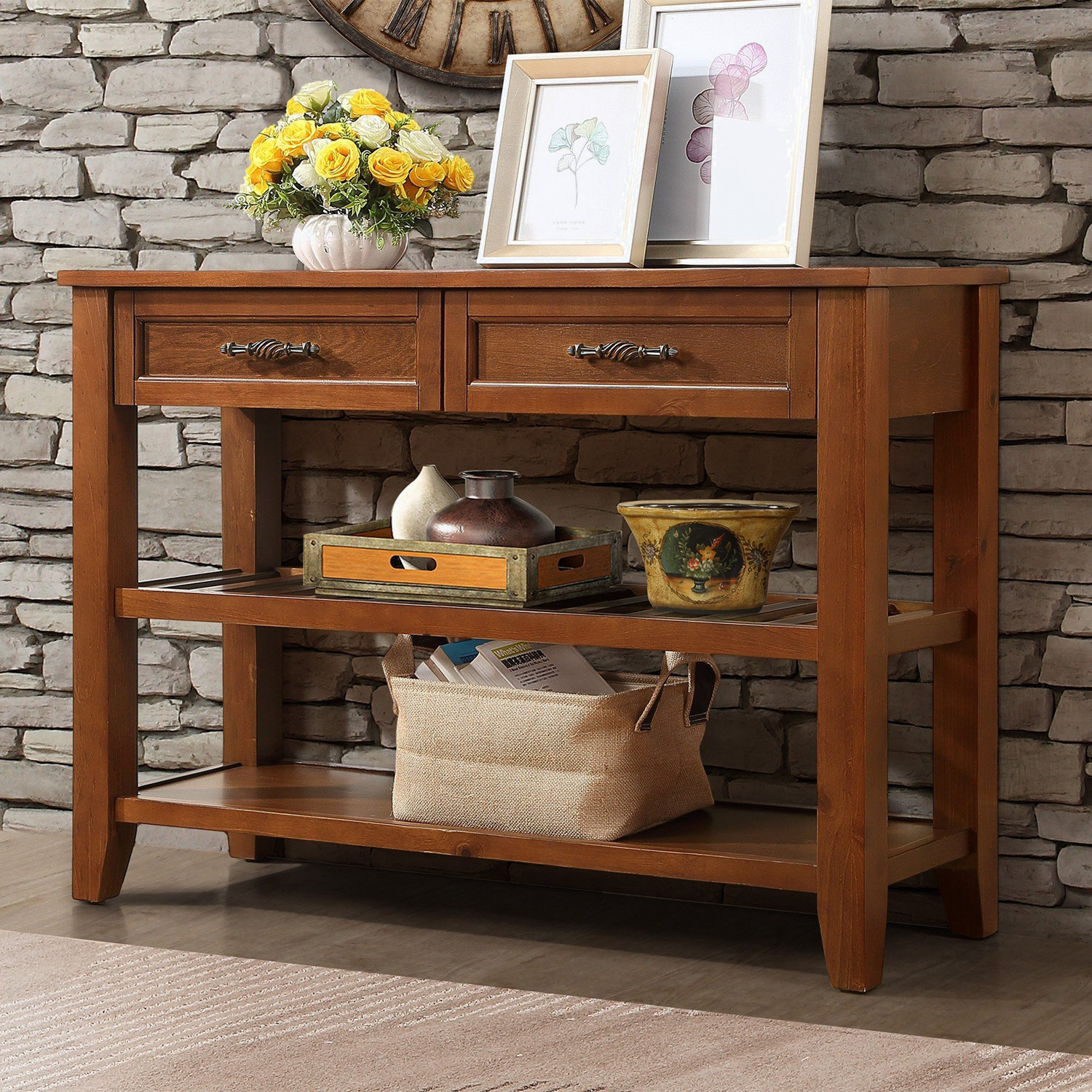 Red Barrel Studio® Lalehan 42" Console Table & Reviews - Wayfair Canada