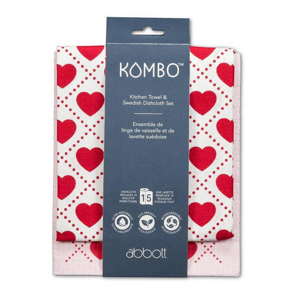 MDR Trading Inc. Hearts & Kitchen Towel Set | Wayfair