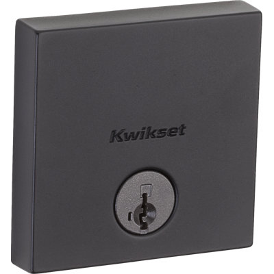Kwikset One Sided Deadbolt & Reviews | Wayfair