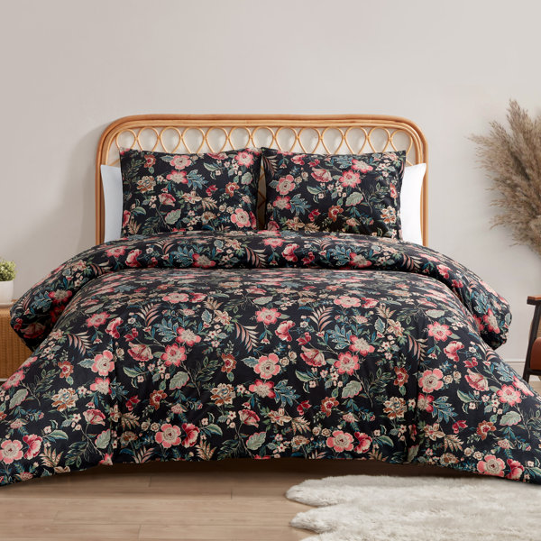 Jessica Simpson Arcadian Blooms Velvet Comforter Sets & Reviews | Wayfair