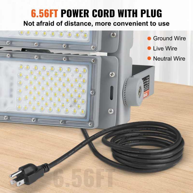 VEVOR LED Hardwired Outdoor Security Flood Light | Wayfair