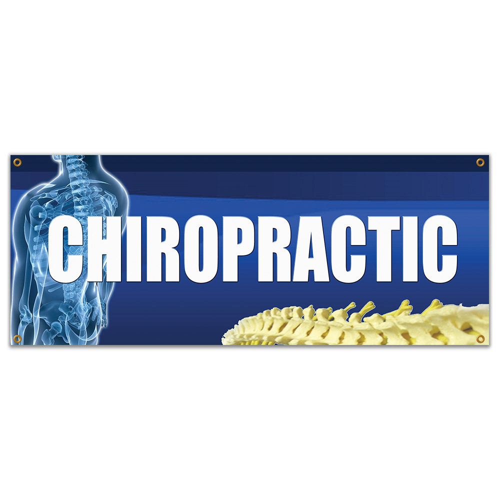 SignMission Chiropractic Banner Sign | Wayfair