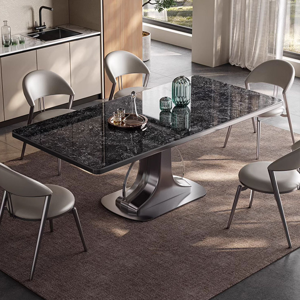 Elamer Light luxury simple modern dining table | Wayfair