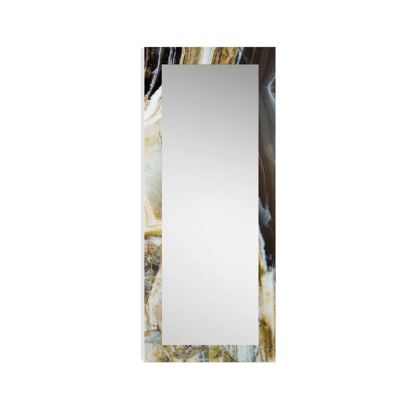 White Monaco Grandeur 60 "x 24" Full Length 4" Framed Floor / Wall ...