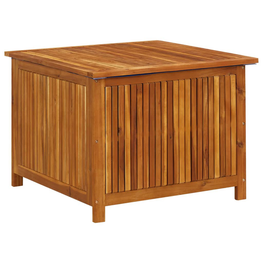 Vidaxl Water Resistant Acacia Solid Wood Deck Box in Brown & Reviews ...