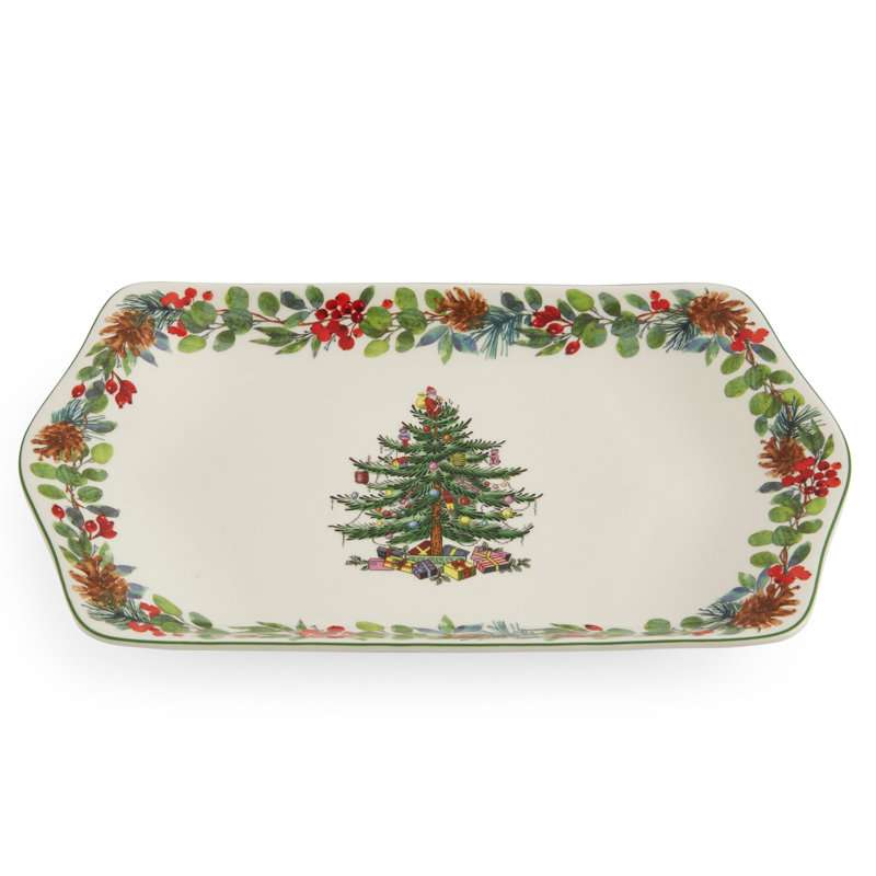 Spode Christmas Tree Annual Dessert Tray 12" 2022 & Reviews | Wayfair