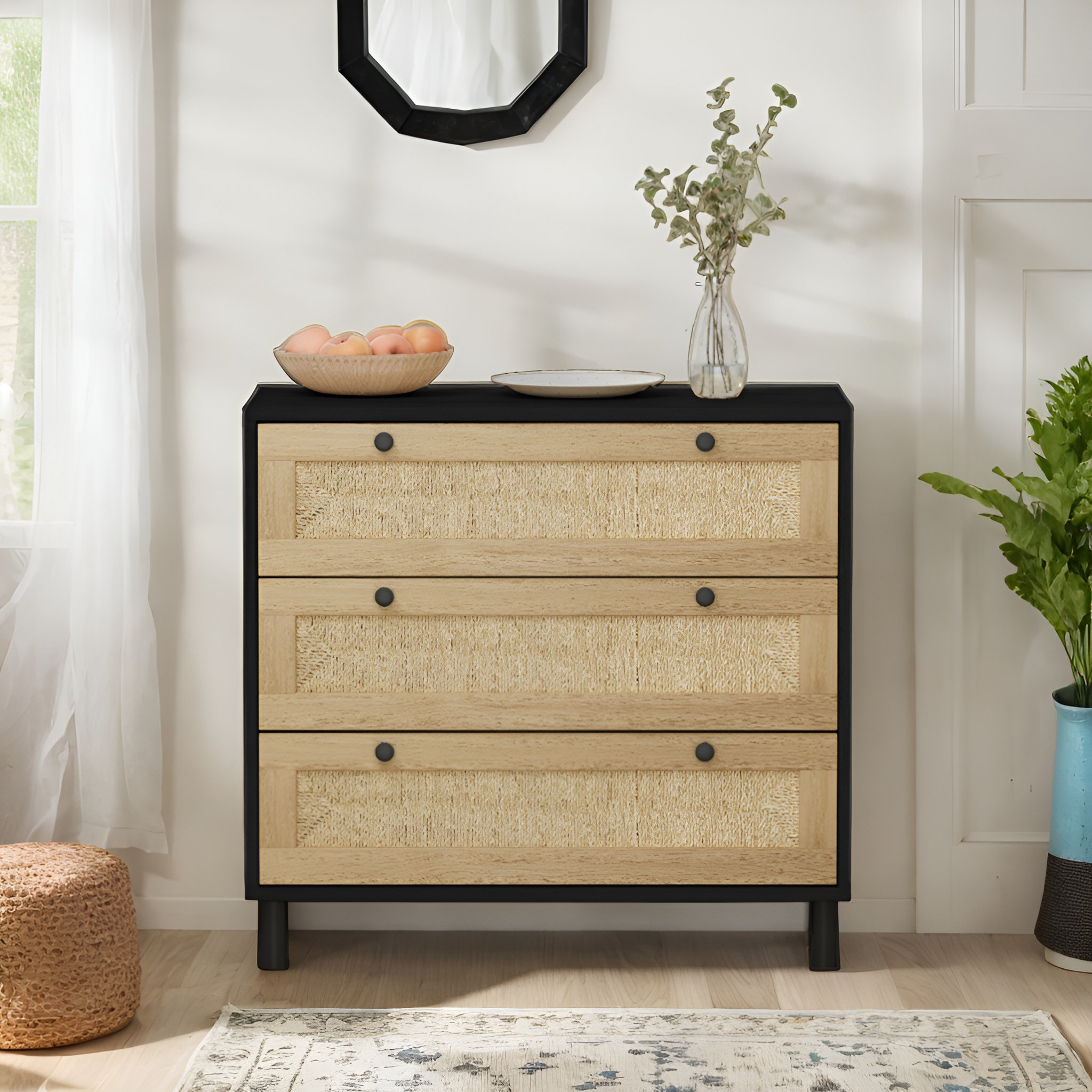 Bayou Breeze Brookelin 3 Drawer Storage Drawer | Wayfair