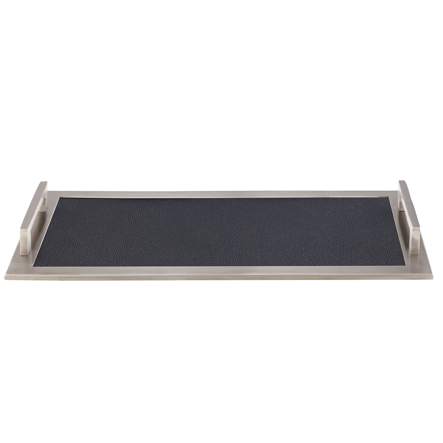 Latitude Run® Zennas Stainless Tray - Shagreen Abyss & Reviews ...