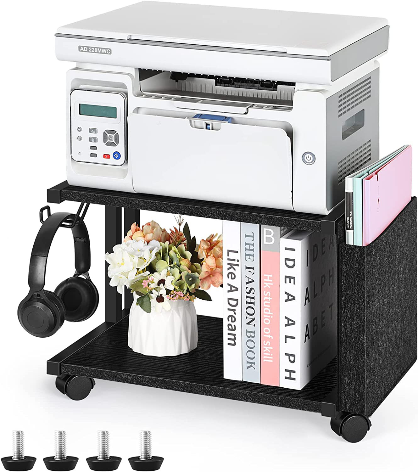 BTY Mobile Double Layer Printer Stand & Reviews | Wayfair