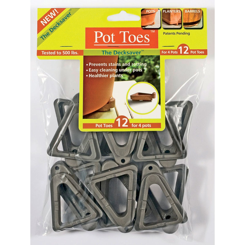 Gardenrite 12 Piece Planter Feet Set & Reviews | Wayfair