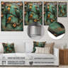 Bay Isle Home™ Yellow Green Rainforest Radiance Toucans - Parrot Wall ...