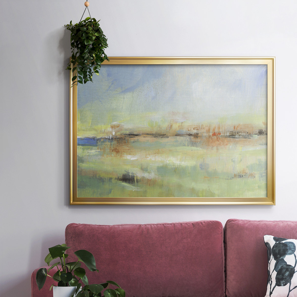 Wexford Home Obfuscate II Framed On Canvas Print | Wayfair