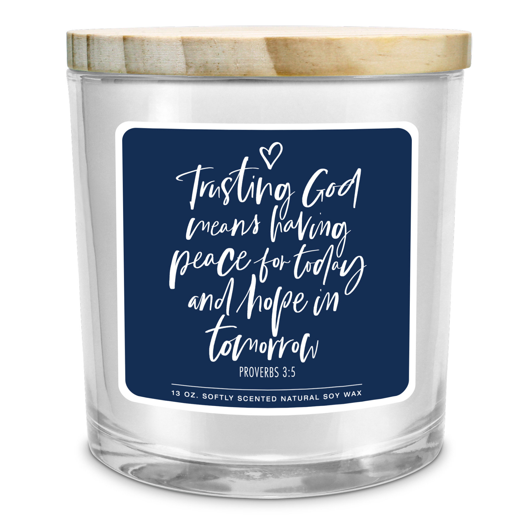 Symple Stuff Lightly Scented Scented Jar Candle with Glass Holder | Wayfair