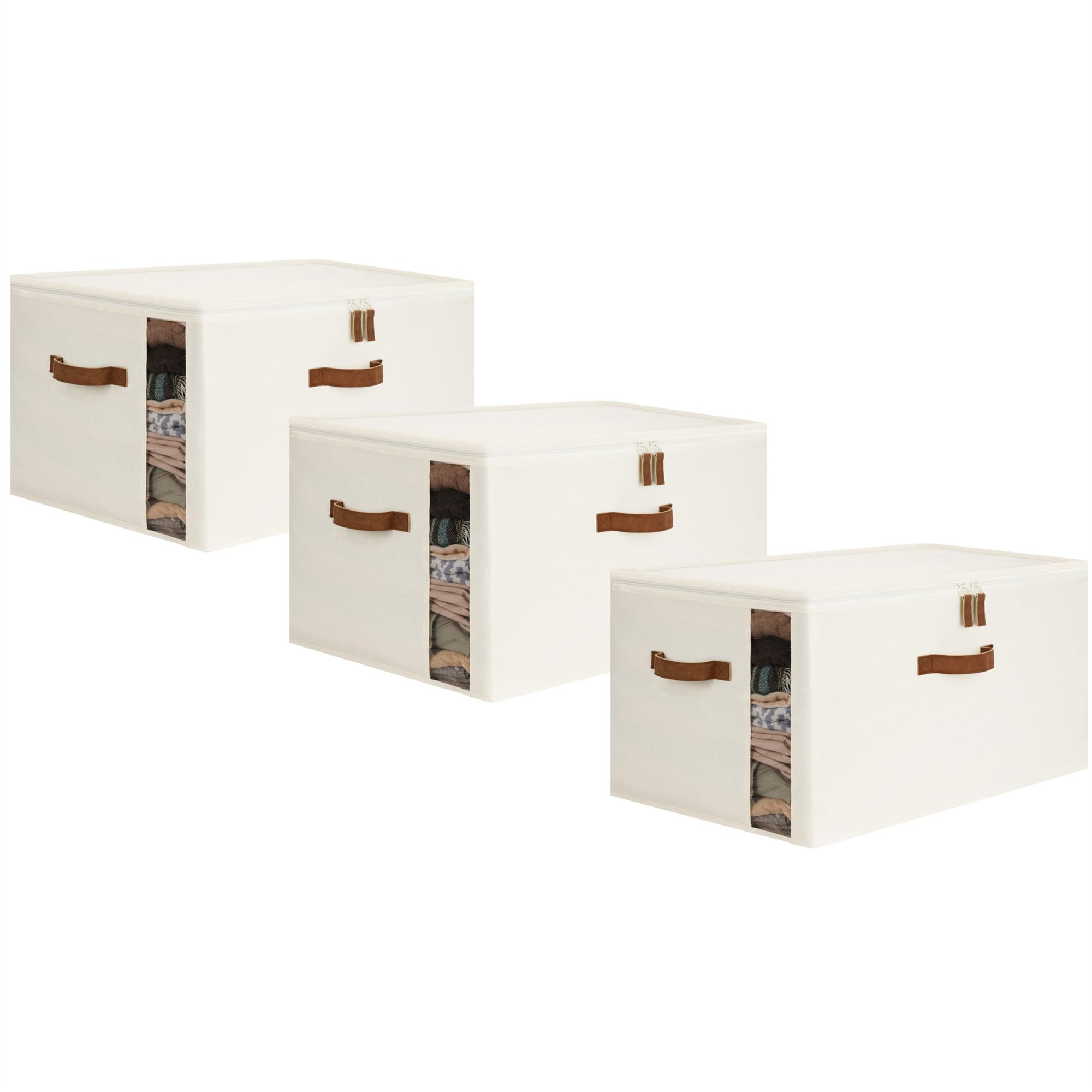 Rebrilliant 3-Pack Quilt Organizers, Wardrobe Organizers And Storage ...