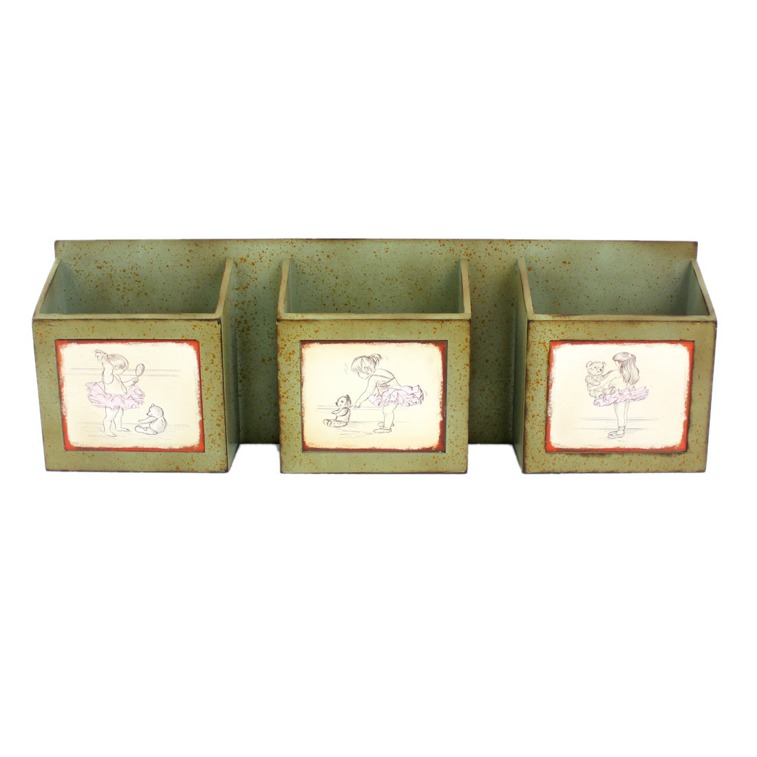 August Grove® Abasi Wood Magazine Rack | Wayfair