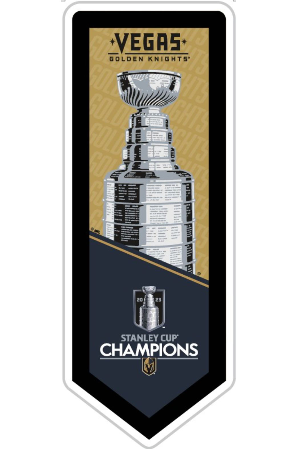 Trinx LED Wall Decor, Pennant, Stanley Cup Champions 2023, Florida ...