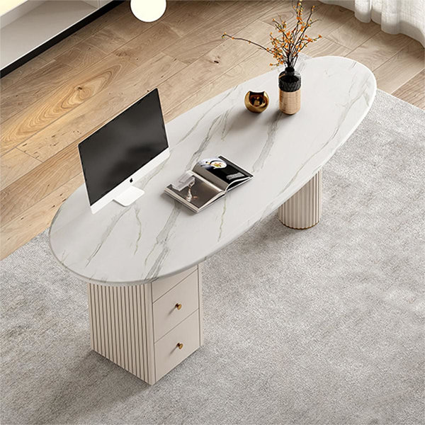 Oval Desks | Wayfair