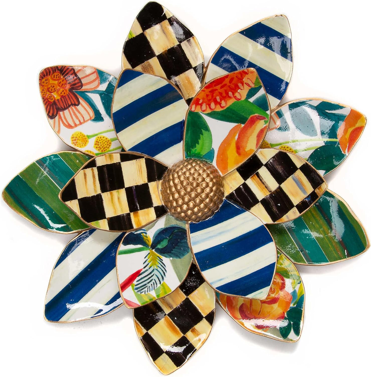 Dakota Fields Hanging Floral Wall Decor - 3D Wild Wallflower Art For ...