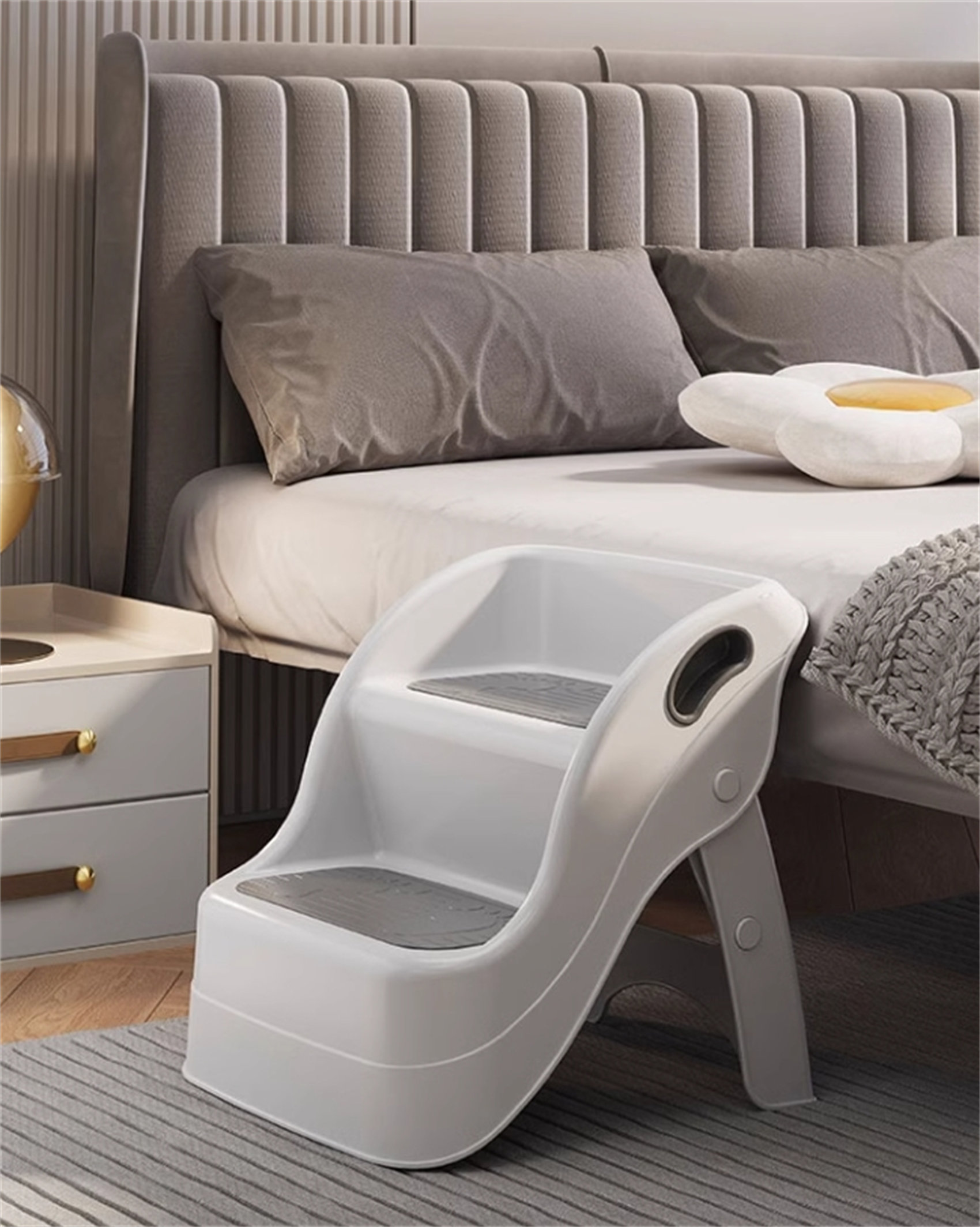 UMMA, LLC Collapsible Stairs With 3 Steps | Wayfair