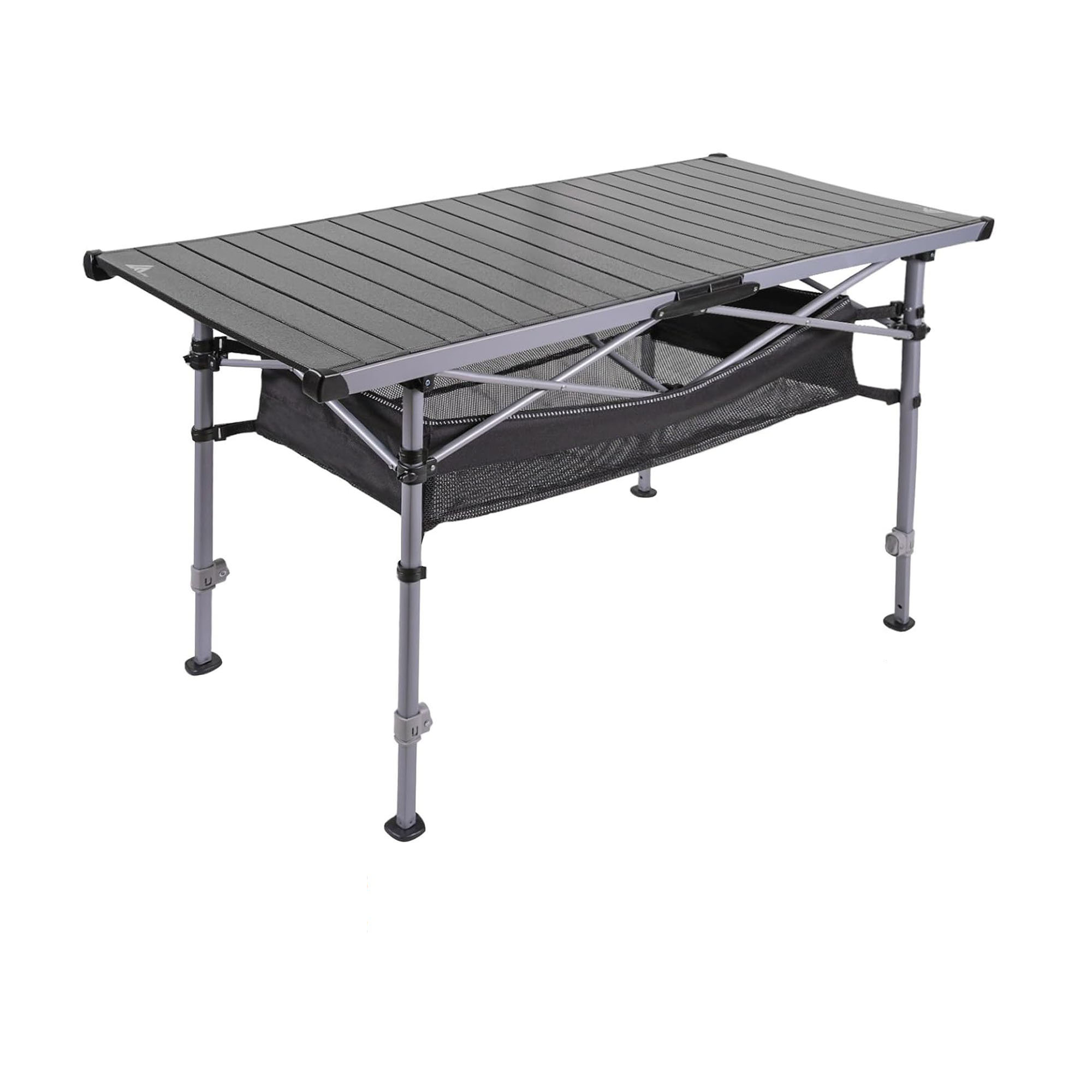 SIPIROT Camping Table with Carry Bag, Adjustable Height Portable Table ...