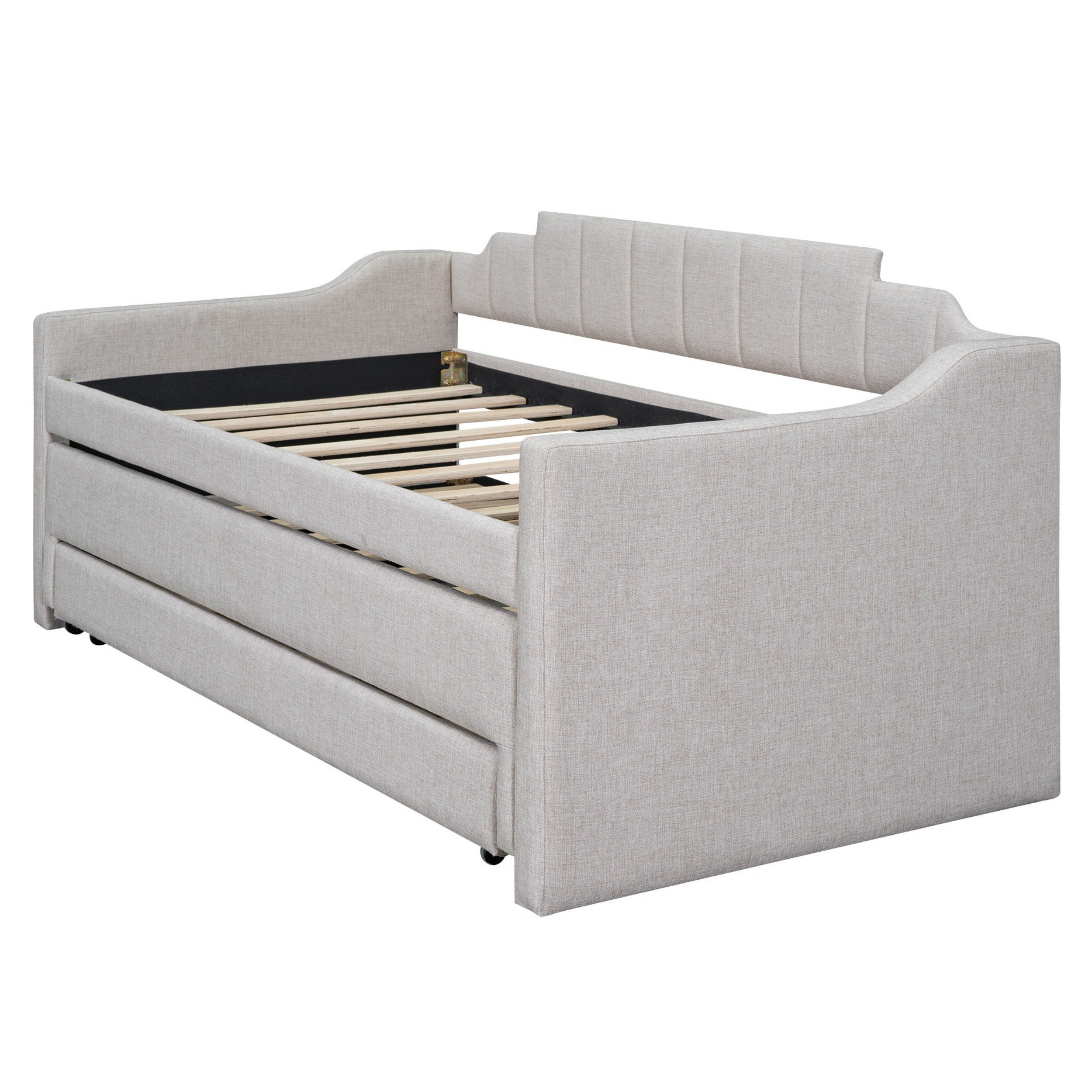 Hokku Designs Modern Upholstered Living Room Daybed | Wayfair