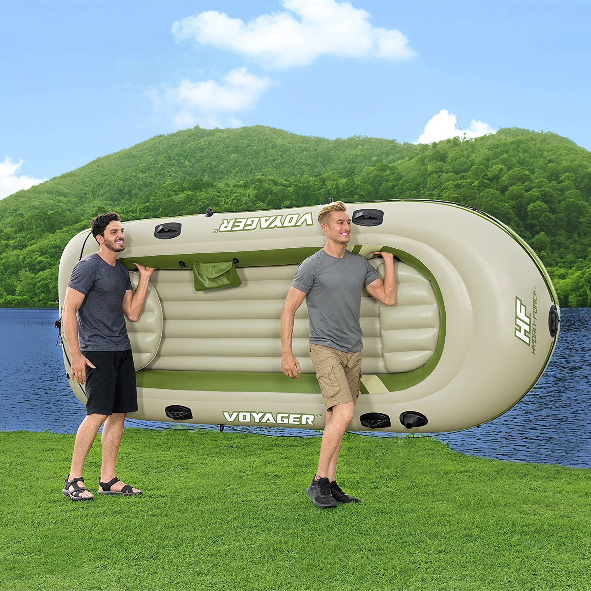 KIKLOG Hydro - Force Inflatable Raft - For All Ages, Ideal for ...