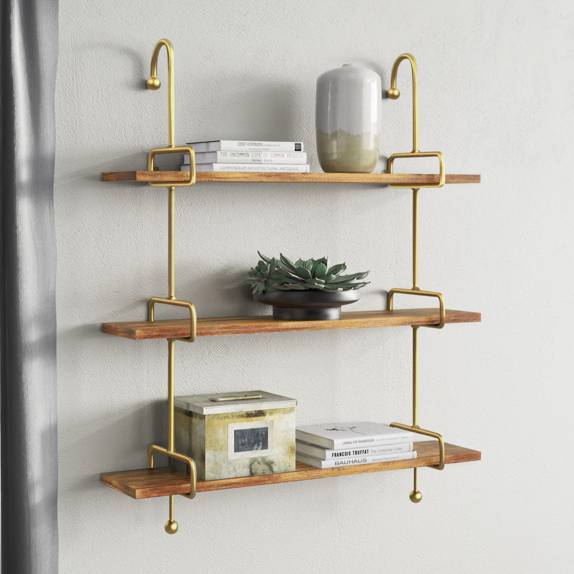 17 Stories Arul 3 Pieces Tiered Shelf & Reviews | Wayfair