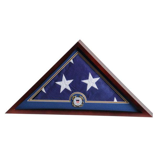 U.S. Flag Store Wood Adjustable Display Case | Wayfair