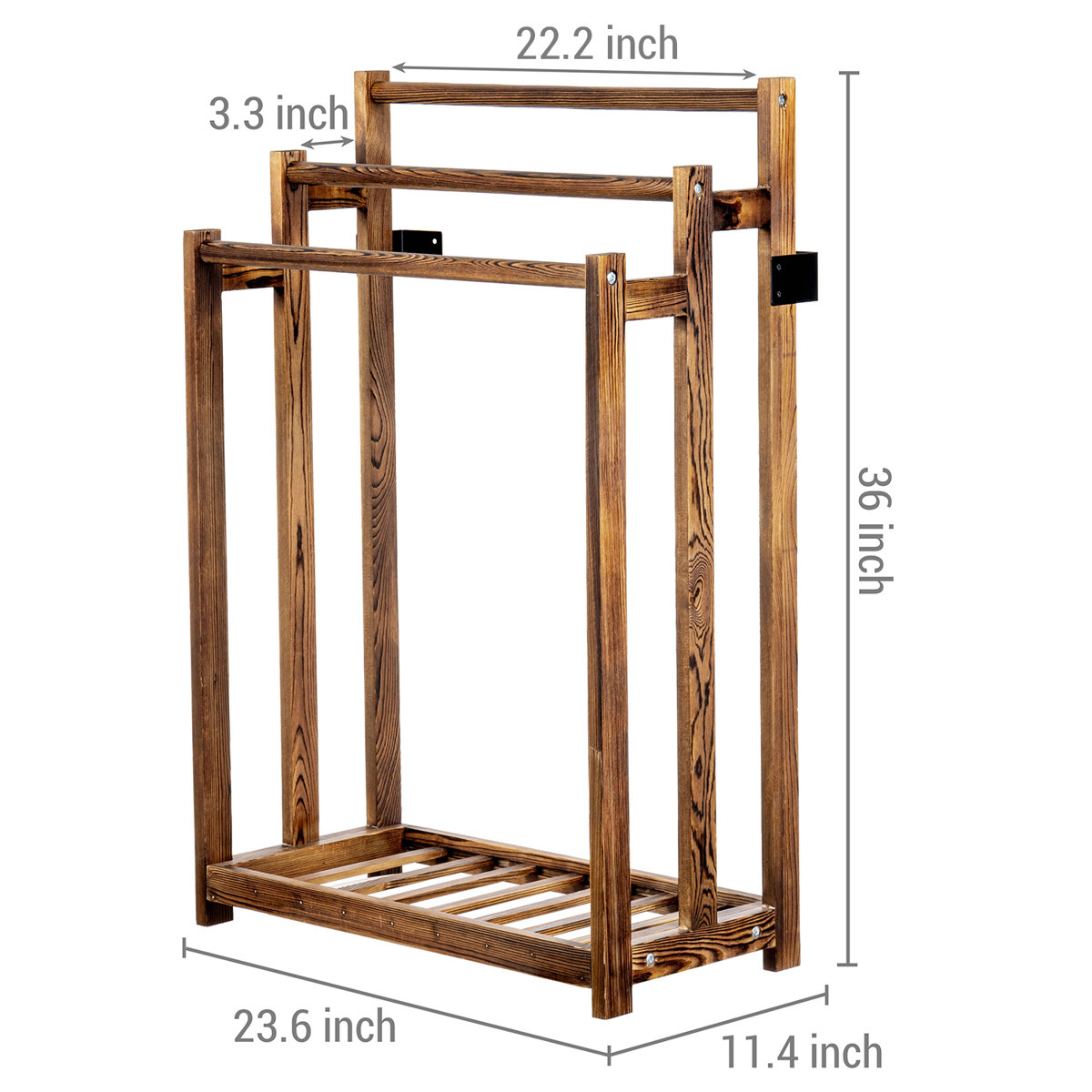 Loon Peak® Solid Wood Quilt Rack & Reviews | Wayfair