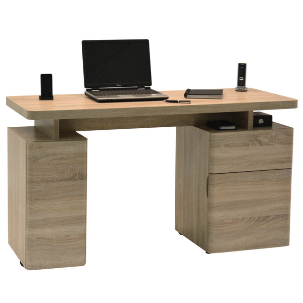 East Urban Home Cuuba Desk & Reviews | Wayfair