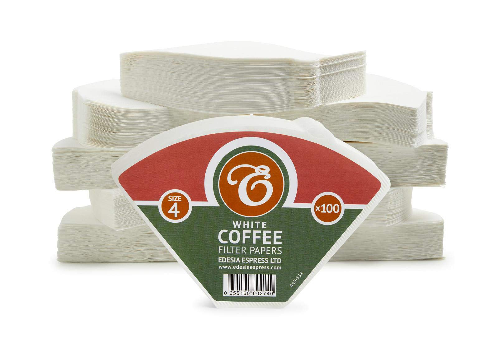 Ebern Designs 1000 Size 4 Brown Unbleached Coffee Filter Paper Cones ...