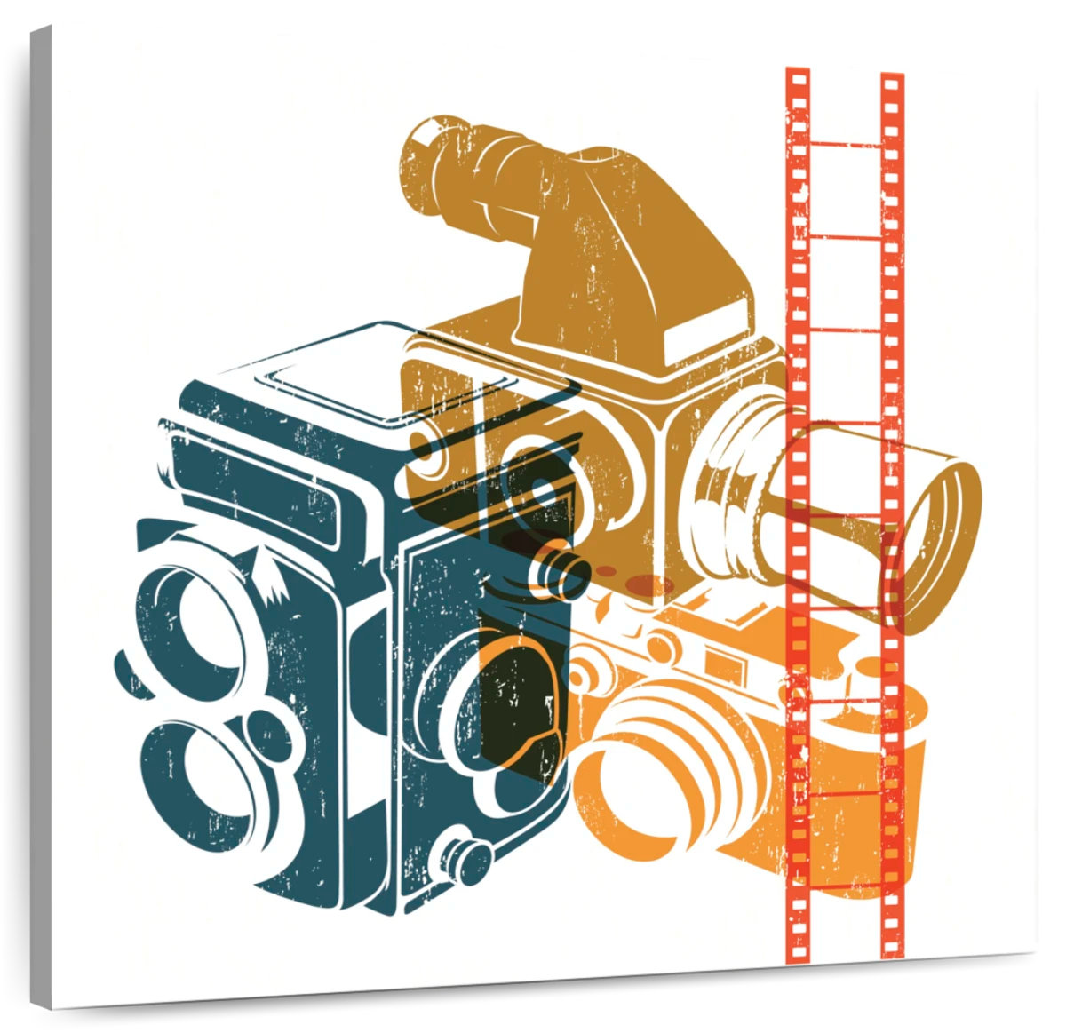 Ebern Designs Senne Retro Cameras | Wayfair