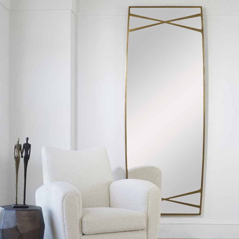 Birch Lane™ Eves Rectangle Wood Wall Mirror | Wayfair