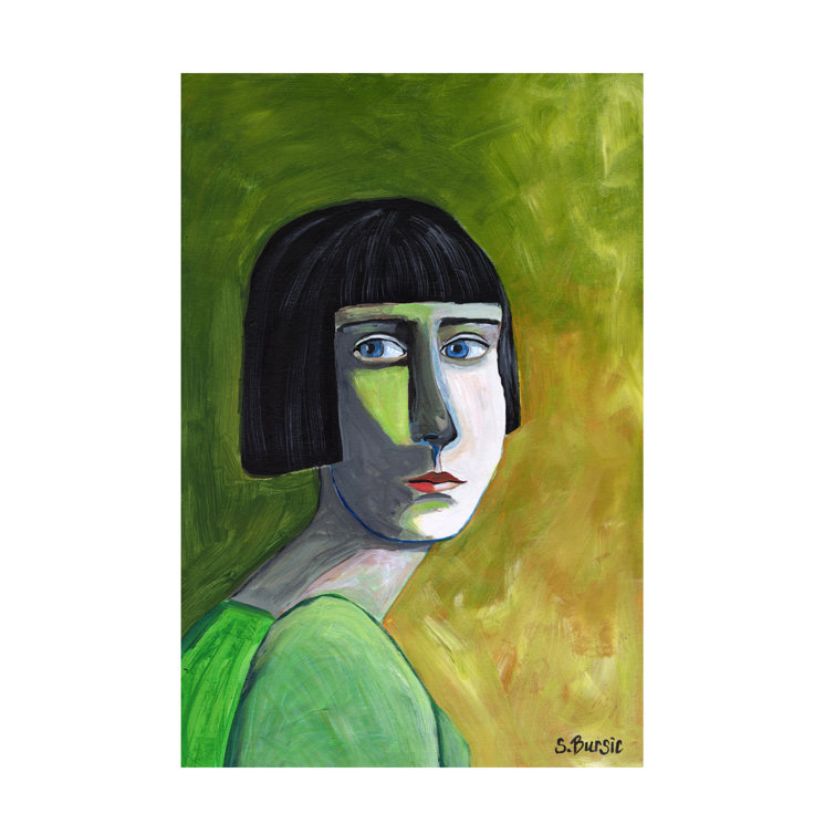 Mercer41 Lady With The Look On Canvas by Sharyn Bursic Print | Wayfair