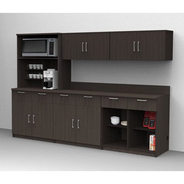 Breaktime Commercial Grade Coffee Kitchen Lunch Room Cabinets Fully ...