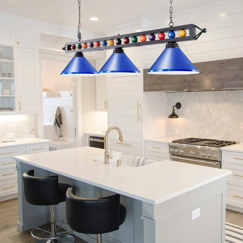 Williston Forge 3-Light Modern Billiard Pool Table Pendant Lighting ...