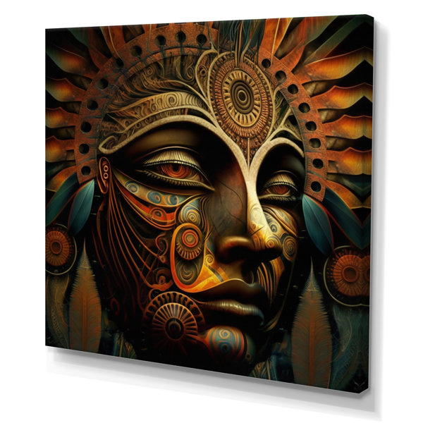 Bungalow Rose " Ancient Tribal Amazonian Mask " - Wayfair Canada