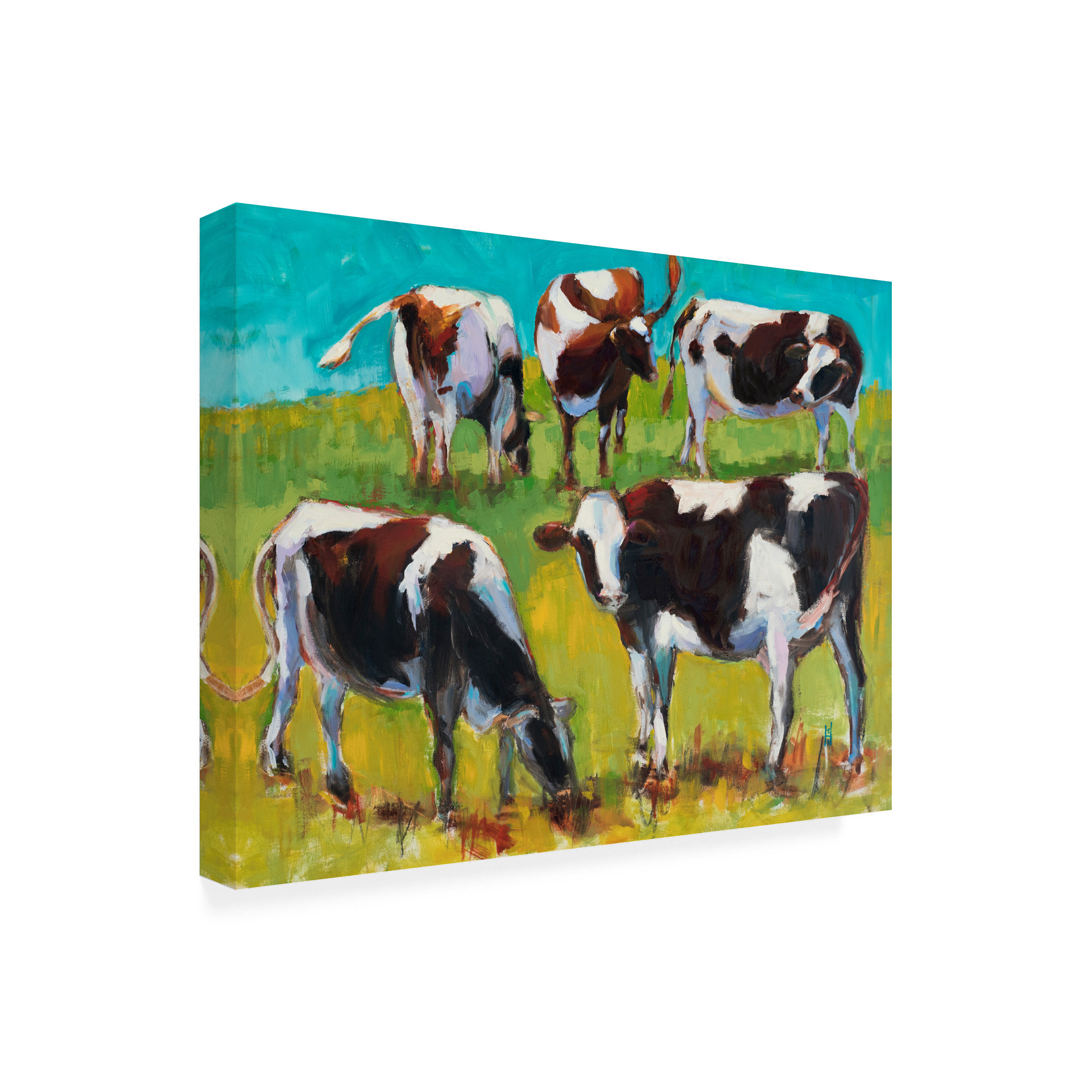 August Grove Sally Hootnick Bovinity Canvas Art - Wayfair Canada