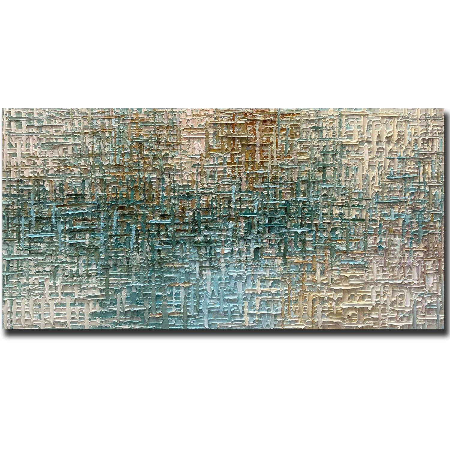 Brayden Studio® Inch Abstract Oil Painting, Modern Home Canvas Painting ...