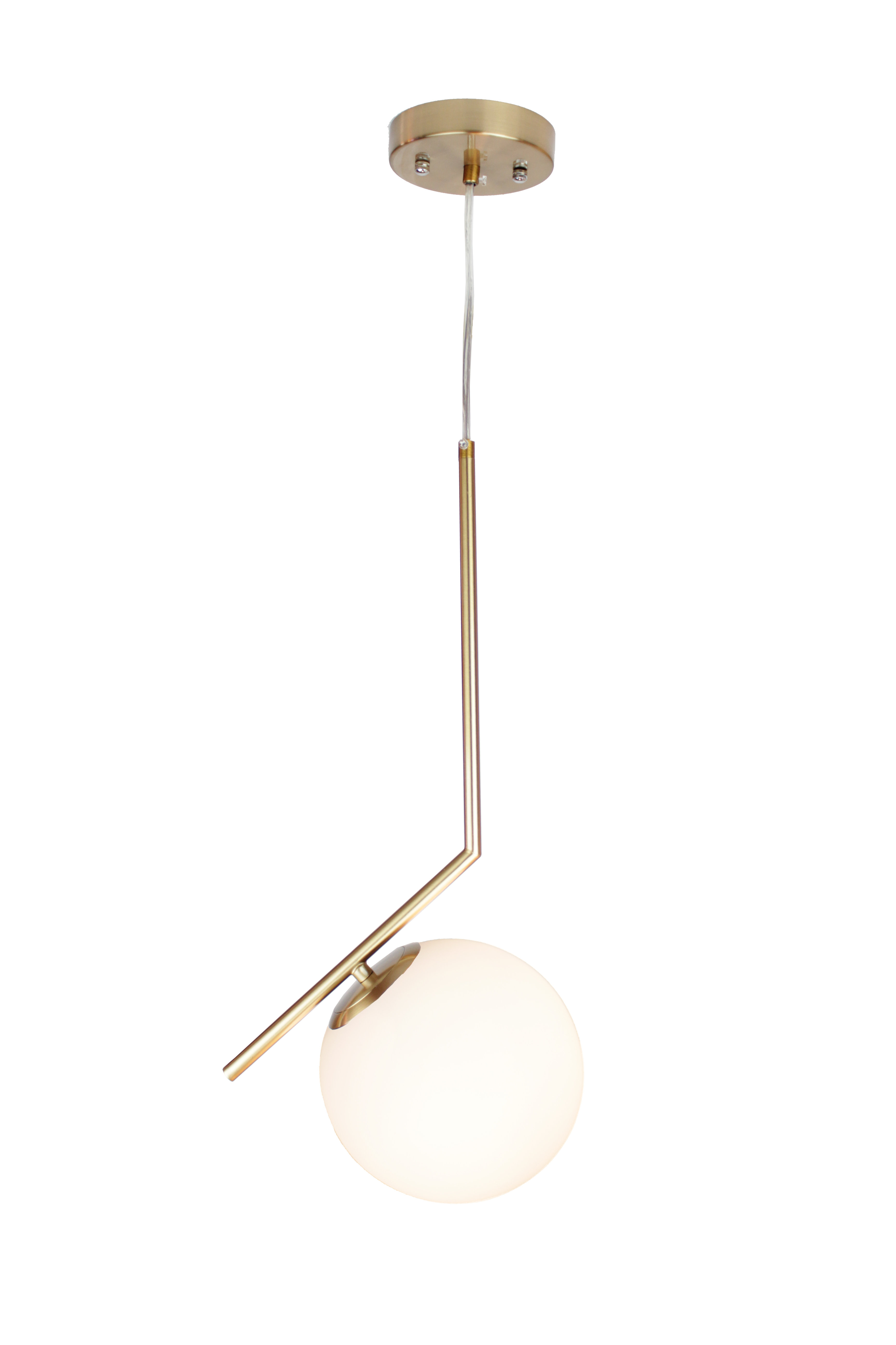 George Oliver Mertens 1-Light Single Globe Pendant & Reviews | Wayfair